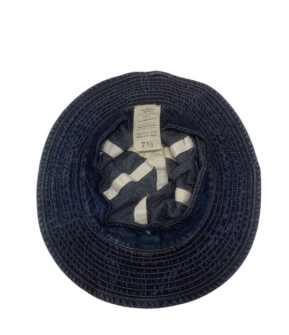 Buzz Rickson working hat denim, Men's Fashion, Watches & Accessories ...