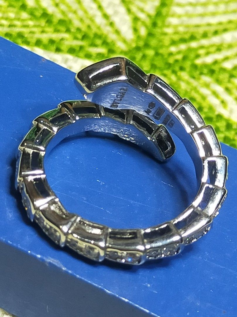 Bvlgari serpente ring, Luxury, Accessories on Carousell