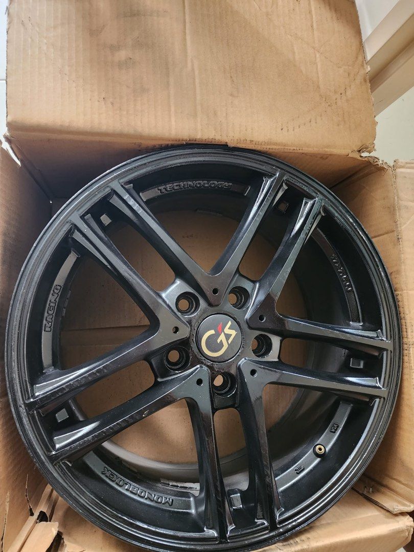 Car Tyre Rim, Car Accessories, Tyres & Rims on Carousell