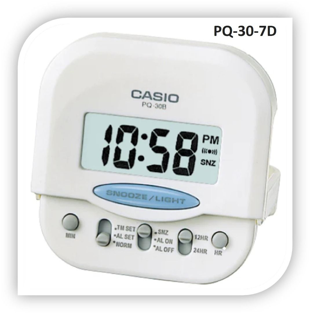 Casio Alarm Clocks, Furniture & Home Living, Home Decor, Clocks on ...