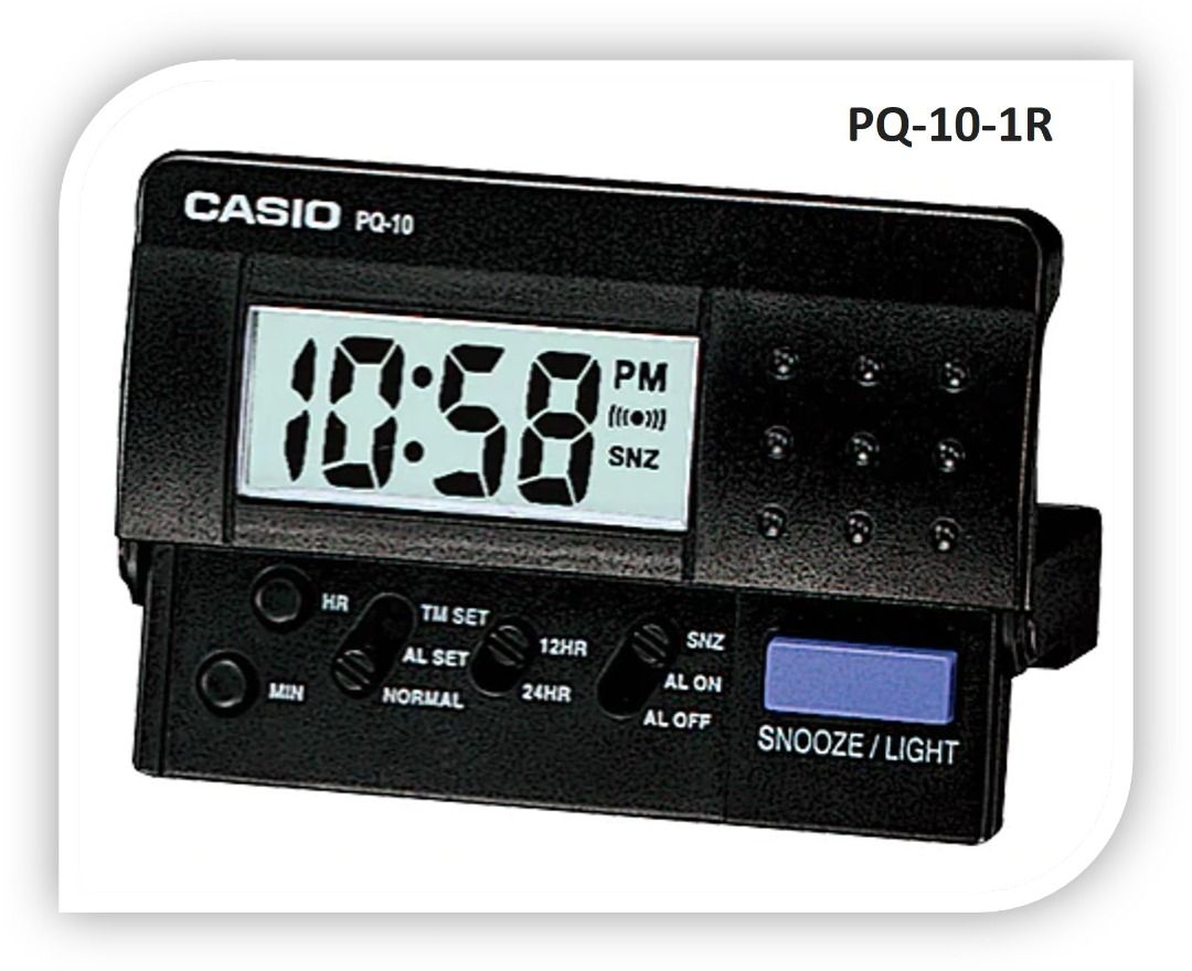 Casio Alarm Clocks, Furniture & Home Living, Home Decor, Clocks on ...