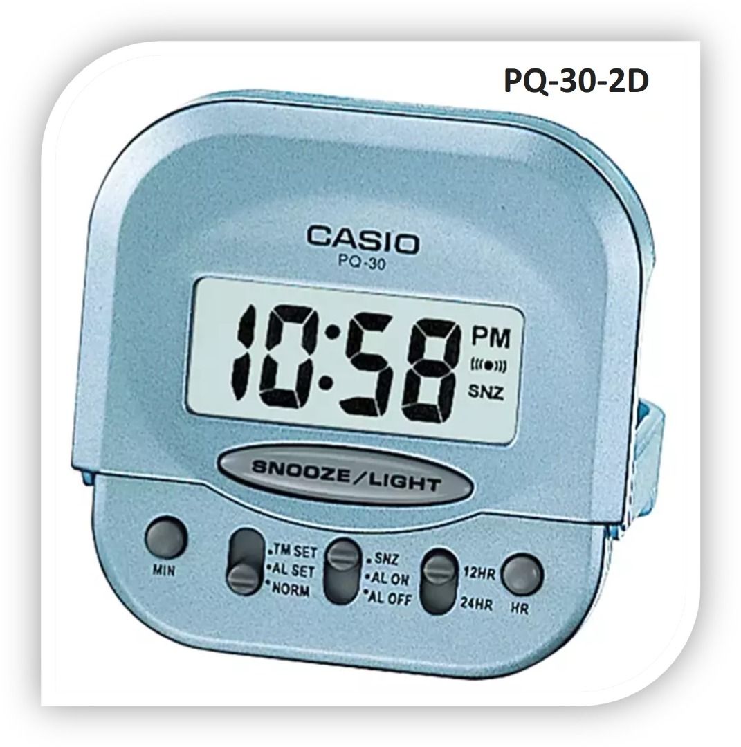 Casio Alarm Clocks, Furniture & Home Living, Home Decor, Clocks on ...