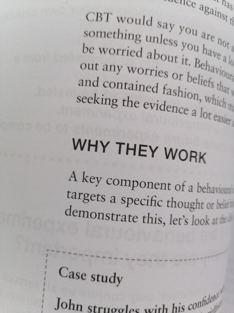 Cognitive Behaviour Therapy Workbook (Teach Yourself) for Therapist ...