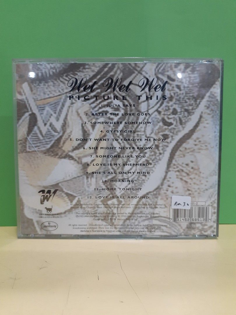 (CD) Wet Wet Wet Picture This, Hobbies & Toys, Music & Media, CDs ...