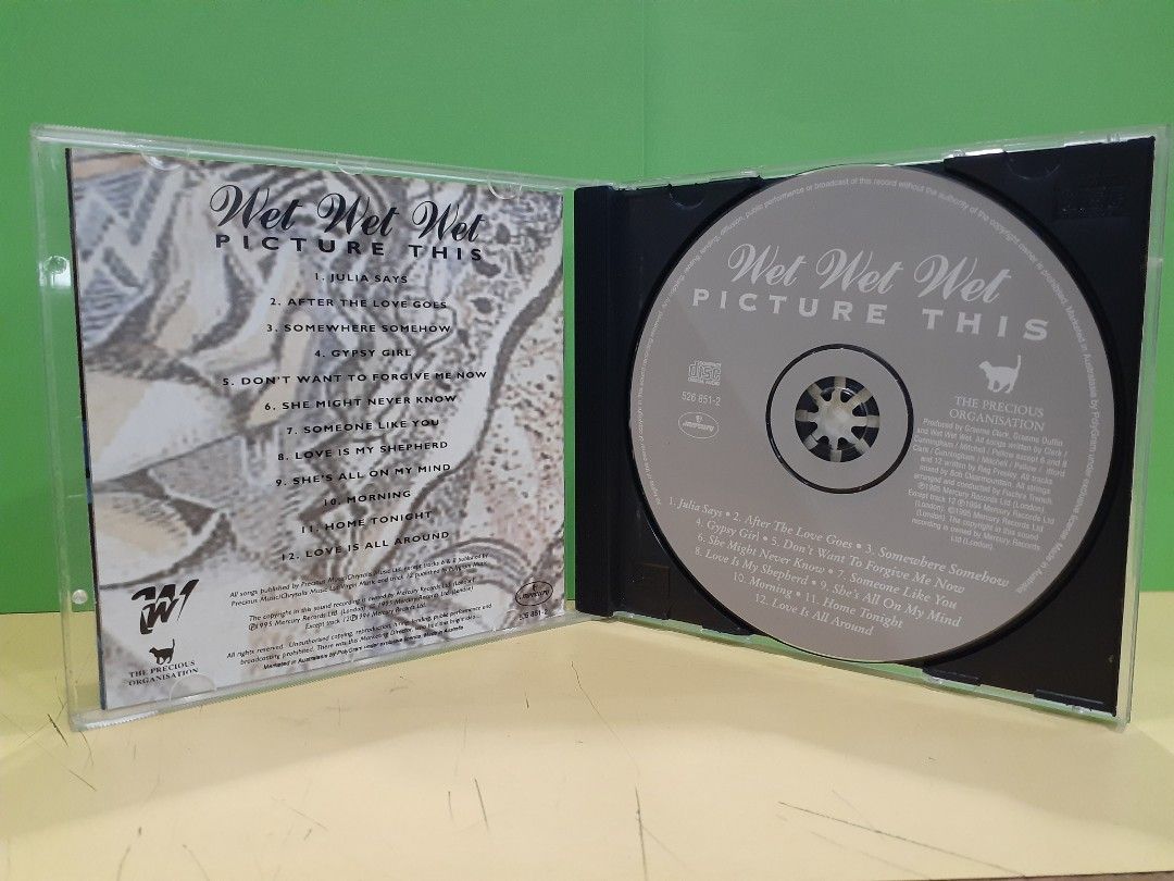 (CD) Wet Wet Wet Picture This, Hobbies & Toys, Music & Media, CDs ...