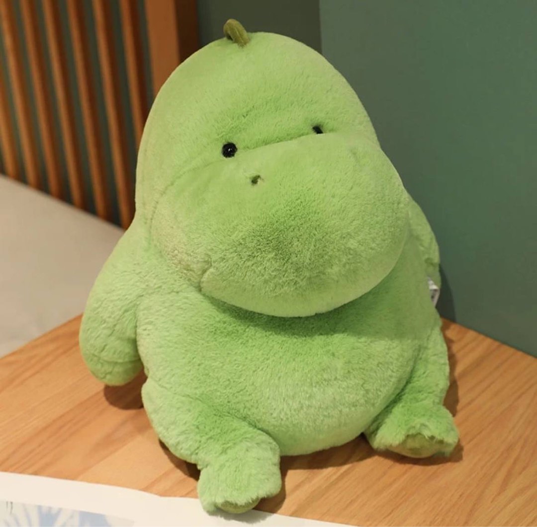 Chonky dinosaur soft toy, Hobbies & Toys, Toys & Games on Carousell