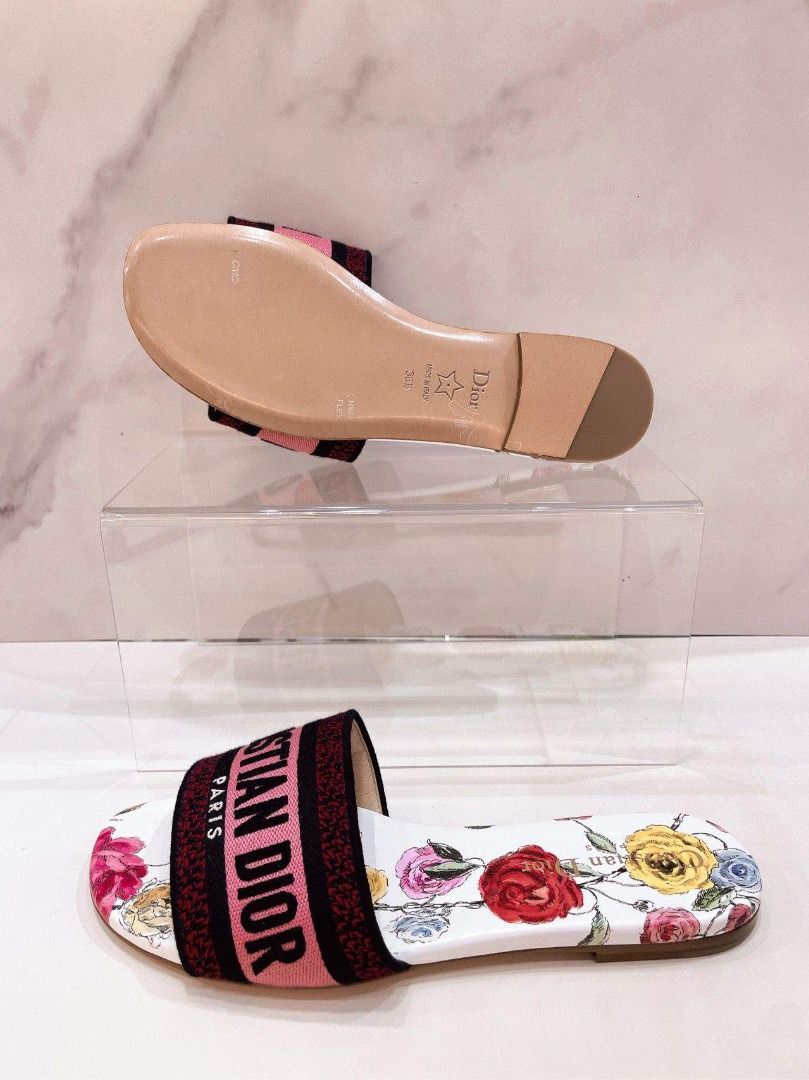 Christian Dior Sandals, Women's Fashion, Footwear, Sandals on Carousell