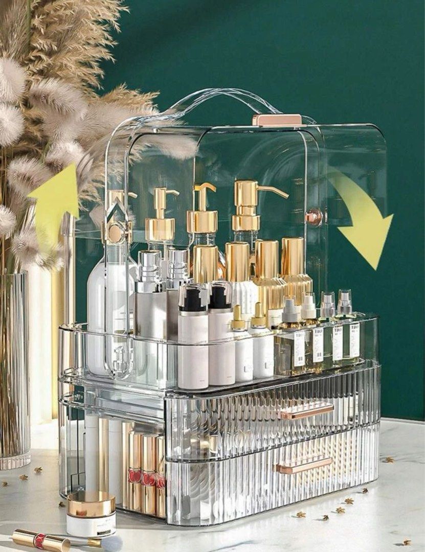 Clear Makeup Organizer, Women's Fashion, Jewelry & Organisers ...