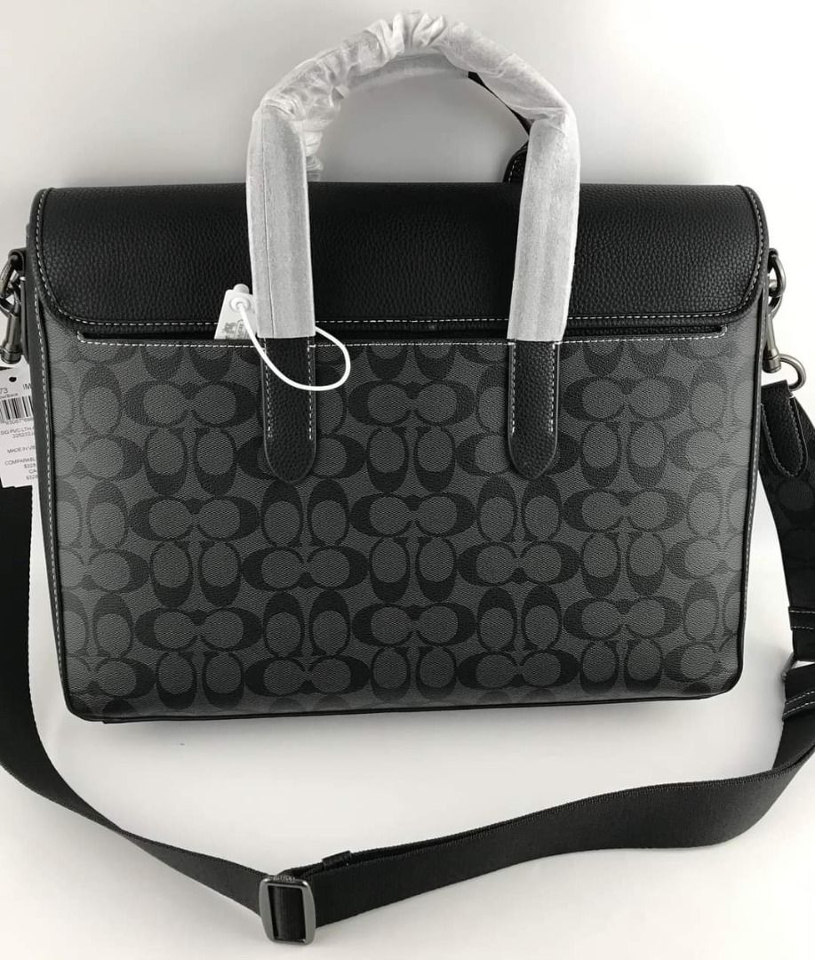 Coach Briefcase, Men's Fashion, Bags, Briefcases on Carousell