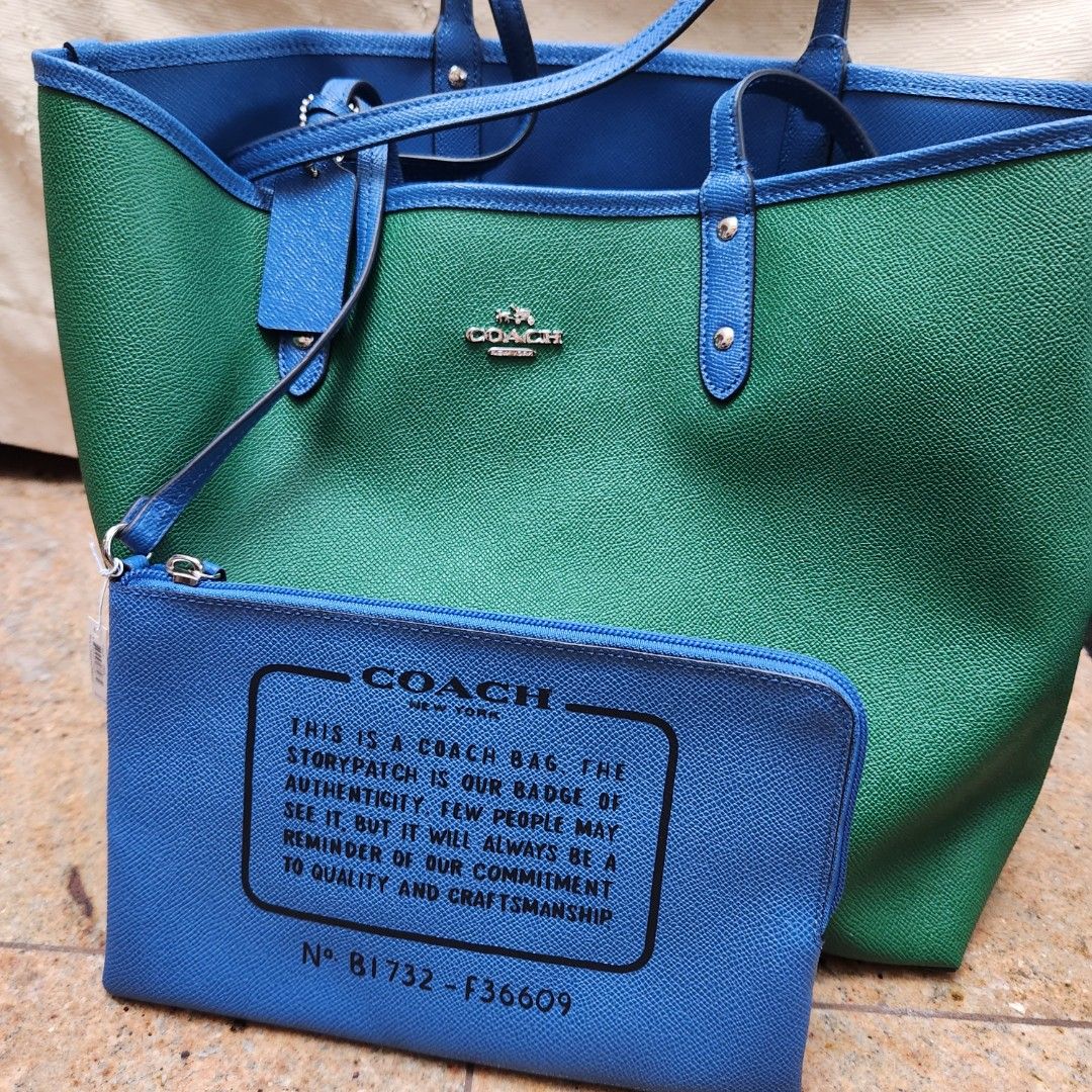 Coach Large Tote Bag, Luxury, Bags & Wallets on Carousell