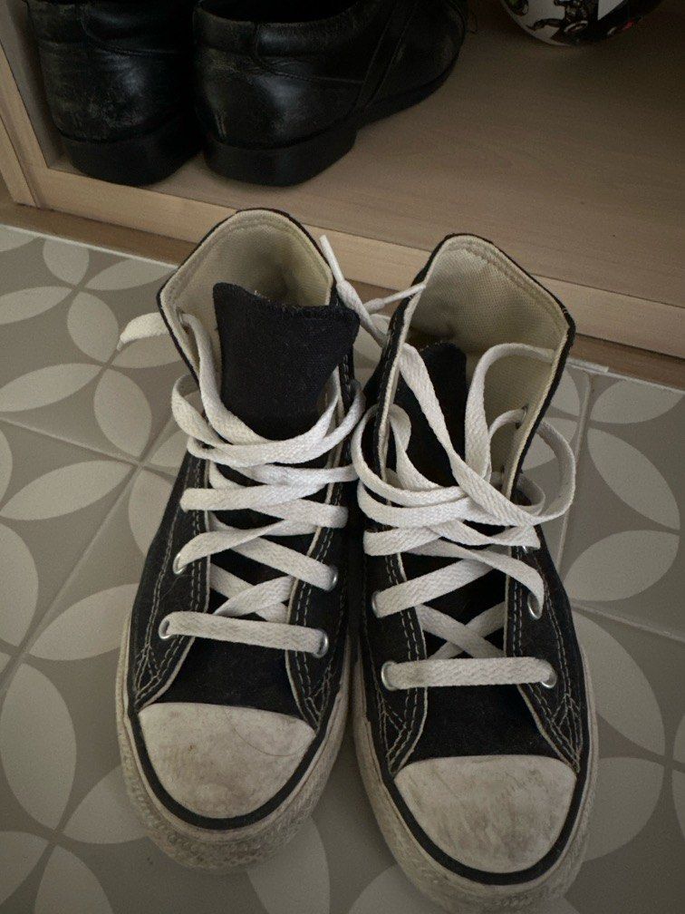 Converse high cut shoes / sneakers, Babies & Kids, Babies & Kids ...