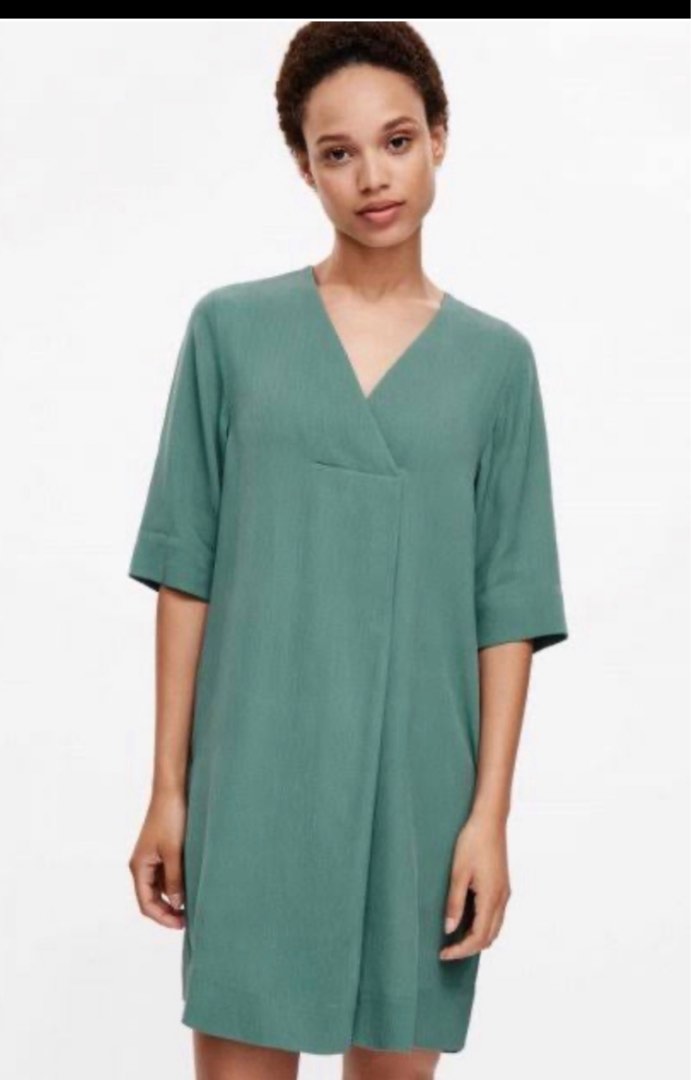 Cos green dress, Women's Fashion, Dresses & Sets, Dresses on Carousell
