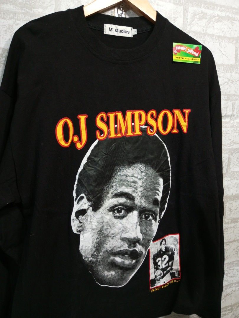 Crewneck O.J. Simpson NFL Legend player, Fesyen Pria, Pakaian , Baju ...