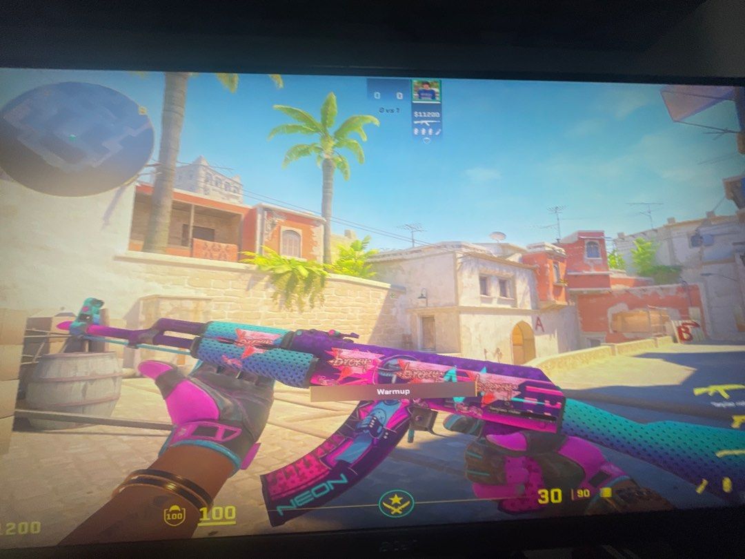 CS2 Ak 47 Neon Rider Skins CSGO, Video Gaming, Gaming Accessories, In ...