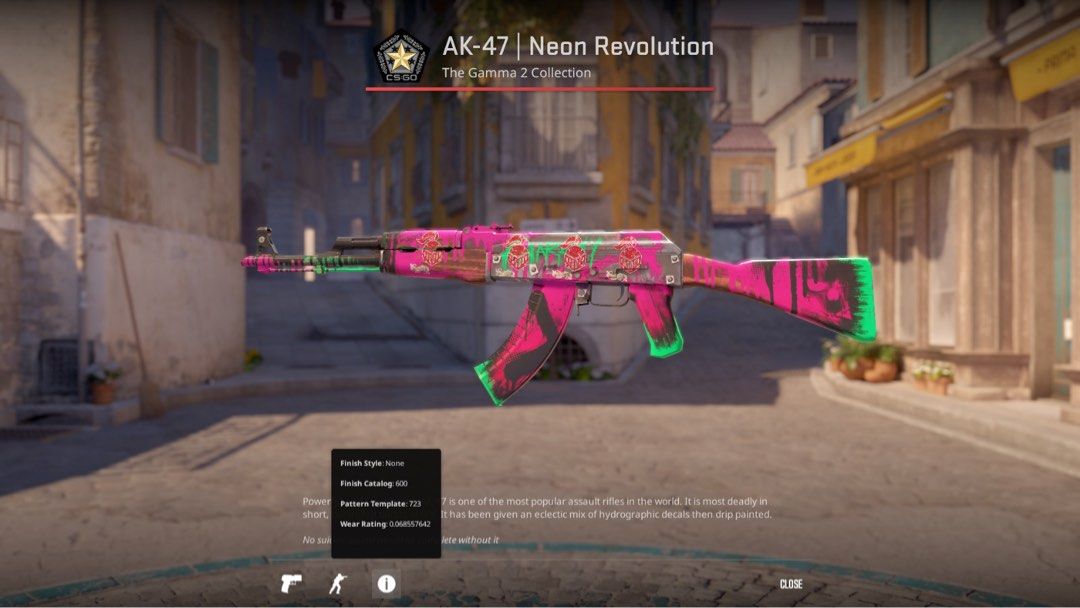 CSGO CS2 AK-47 | Neon Revolution FN [BUFF PRICE], Hobbies & Toys, Toys ...