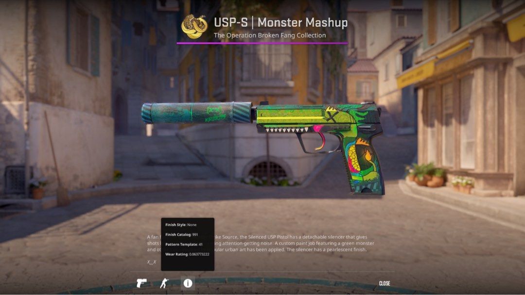 CSGO CS2 USP-S | Monster Mashup FN [BUFF PRICE], Hobbies & Toys, Toys ...