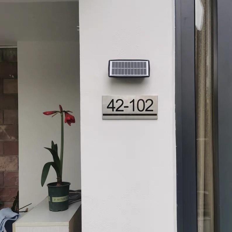 Customised Outdoor Unit Sign door sign/unit number signage Customised ...