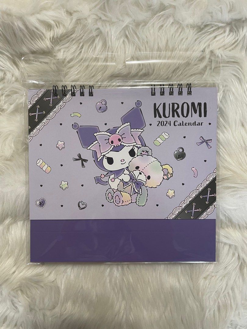 Daiso Sanrio Character Desk Calendar 2024, Hobbies & Toys, Stationary ...
