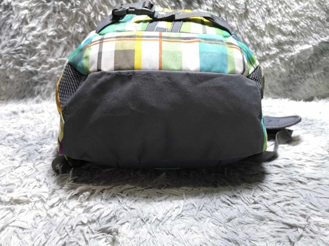 Dakini Green Checkered Backpack Bag, Men's Fashion, Bags, Backpacks on ...