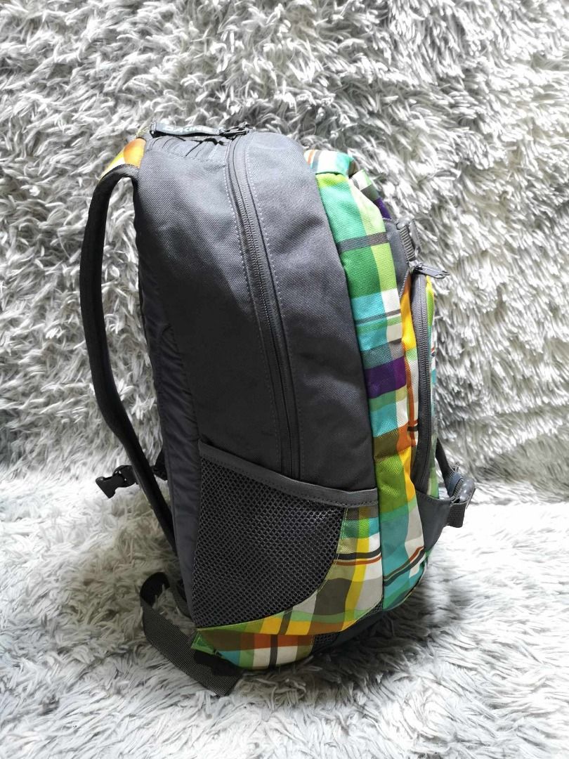 Dakini Green Checkered Backpack Bag, Men's Fashion, Bags, Backpacks on ...