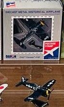 Daron Postage Stamp 1/100 scale Die-cast - F4U Corsair & DOYUSHA 1/100 ...