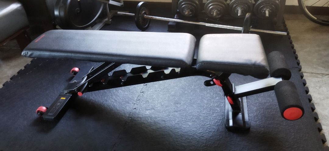 DECATHLON DOMYOS BENCH 900 Adjustable bench press, Sports Equipment ...