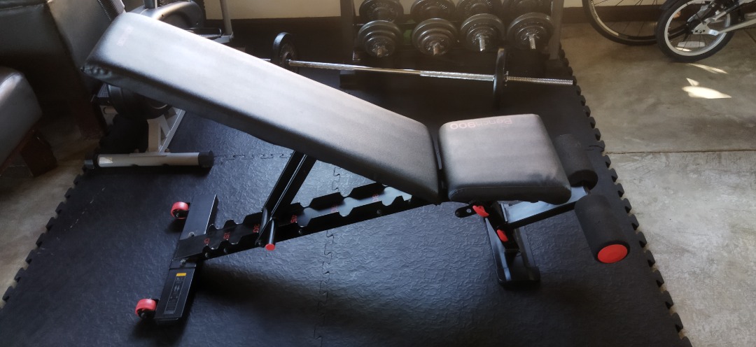 DECATHLON DOMYOS BENCH 900 Adjustable bench press, Sports Equipment ...