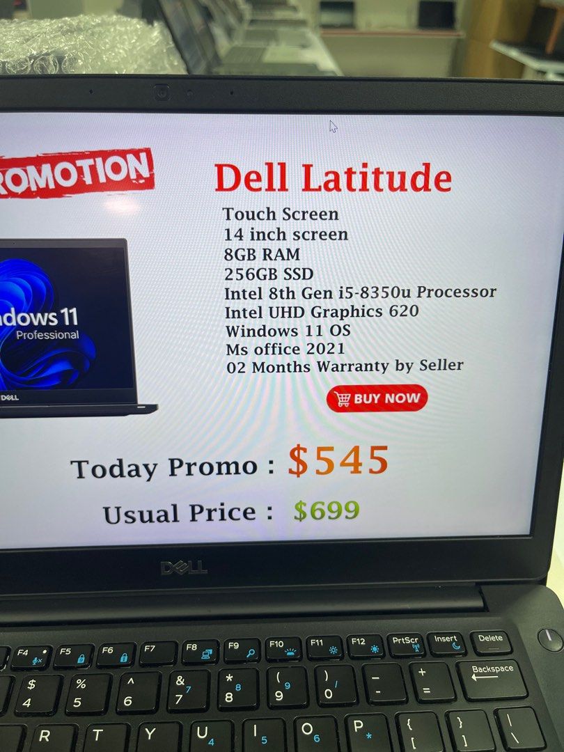 Dell Latitude 7490 Touchscreen 14 inch FHD screen - Free home delivery ...