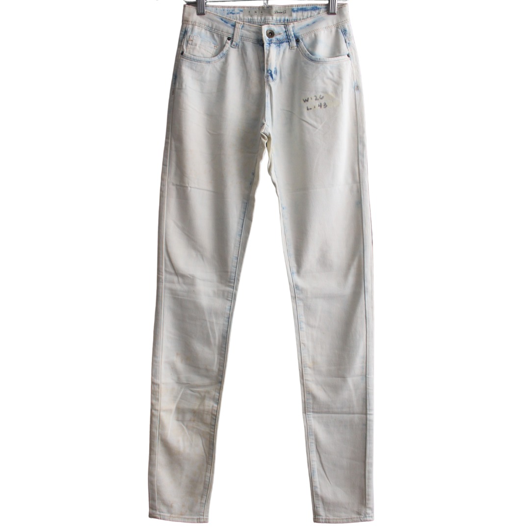 (W: 26) DENIM CO EST 1969 LIGHT SKINNY JEANS PANTS, Women's Fashion ...