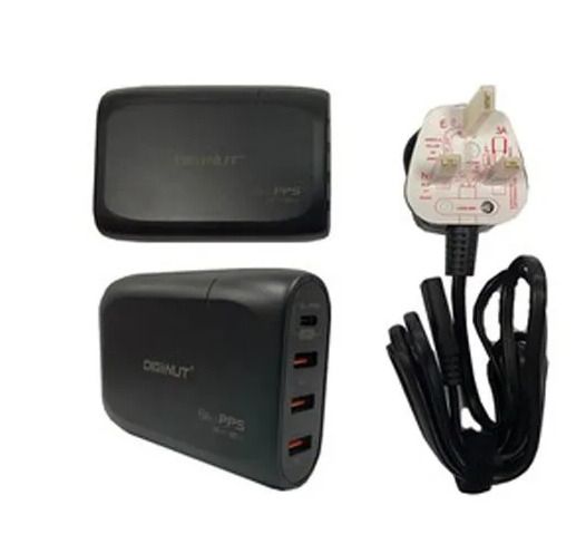 Diginut USB PD AC Adapter 4-Port 66W PD3.0 QC 3.0 (HDD15-4), Mobile Phones & Gadgets, Mobile ...