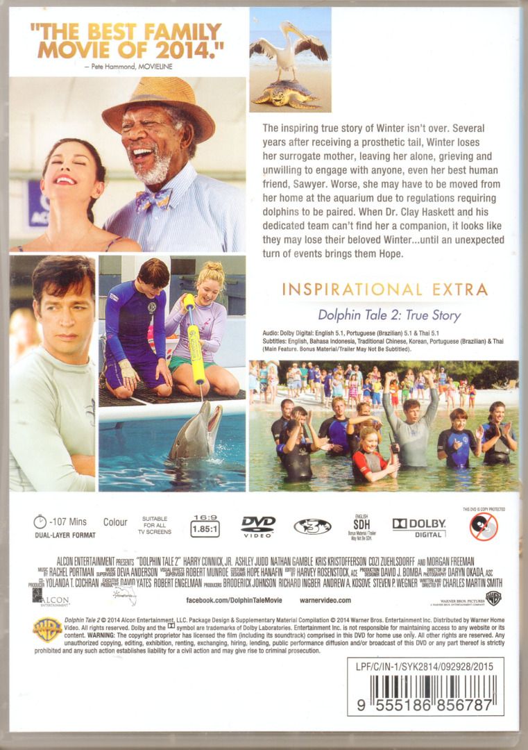 Dolphin Tale 2 ***original dvd***, Hobbies & Toys, Music & Media, CDs ...