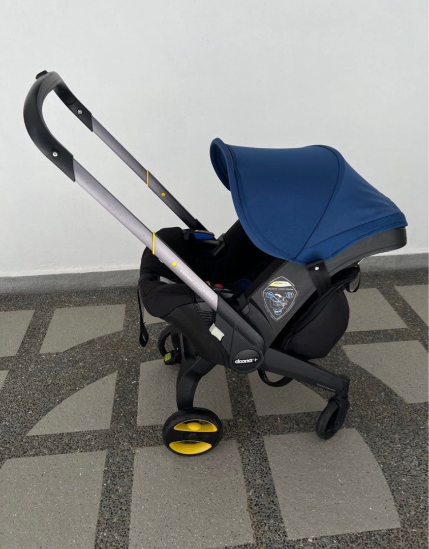 Doona Plus + (Royal Blue), Babies & Kids, Going Out, Strollers on Carousell