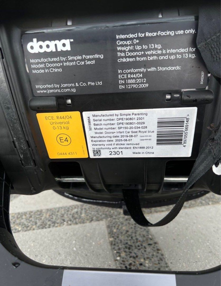 Doona Plus + (Royal Blue), Babies & Kids, Going Out, Strollers on Carousell