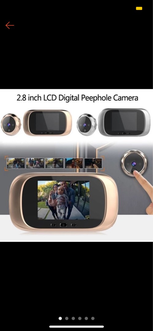 Doorbell Viewer Camera, Furniture & Home Living, Security & Locks ...