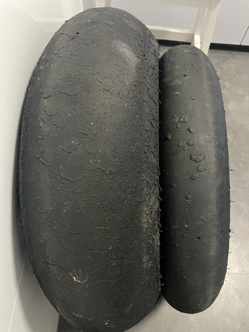 DUNLOP: ASB1000 CUSTOM SLICKS, Motorcycles, Motorcycle Accessories on ...