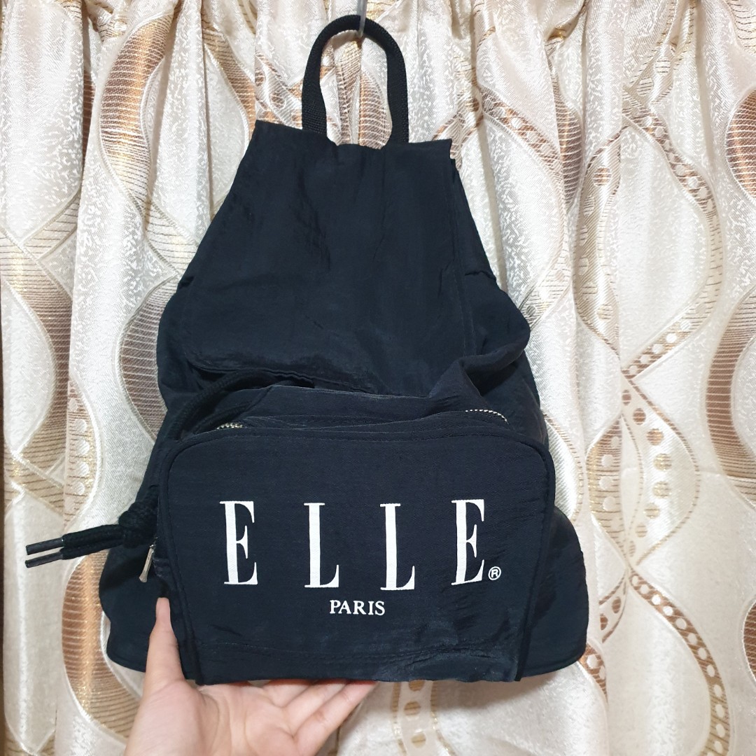 Elle nylon BP, Women's Fashion, Bags & Wallets, Backpacks on Carousell