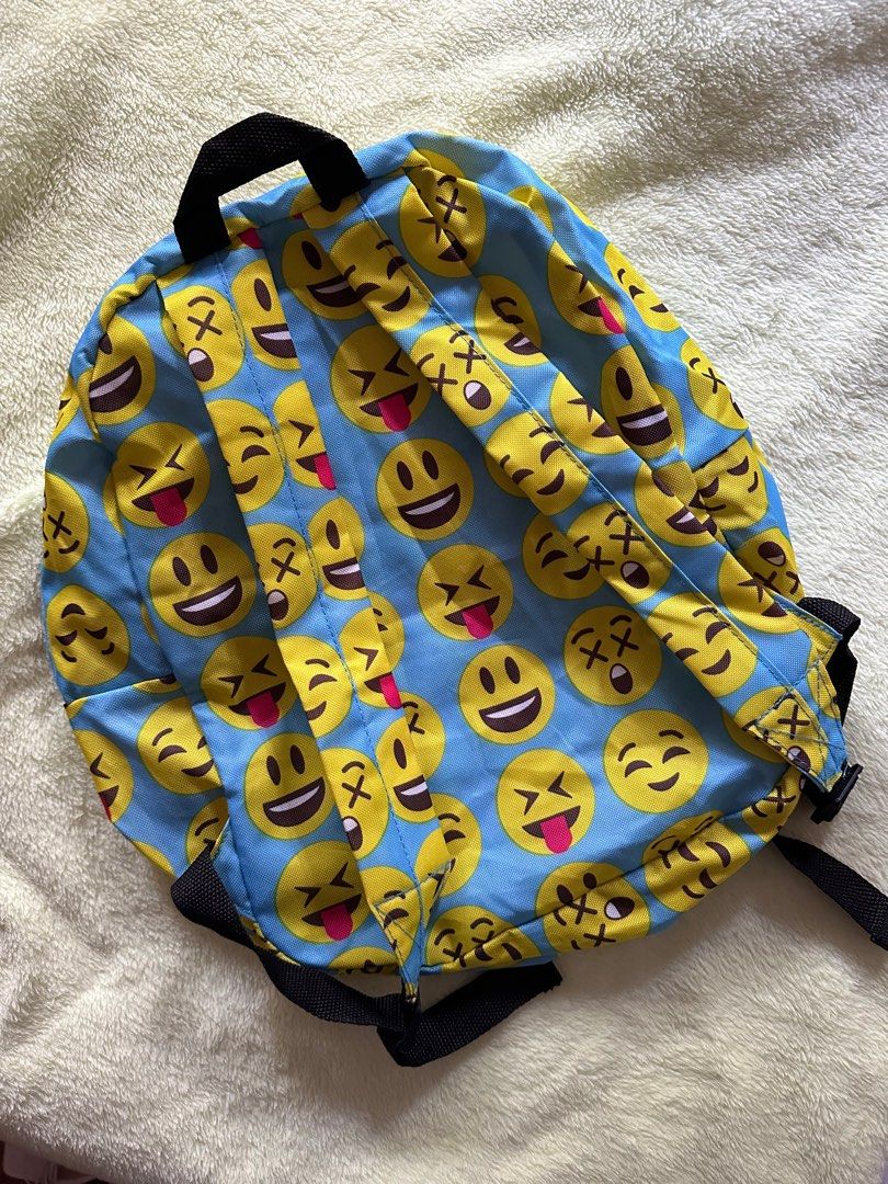 Emoji Backpack, Women's Fashion, Bags & Wallets, Backpacks on Carousell