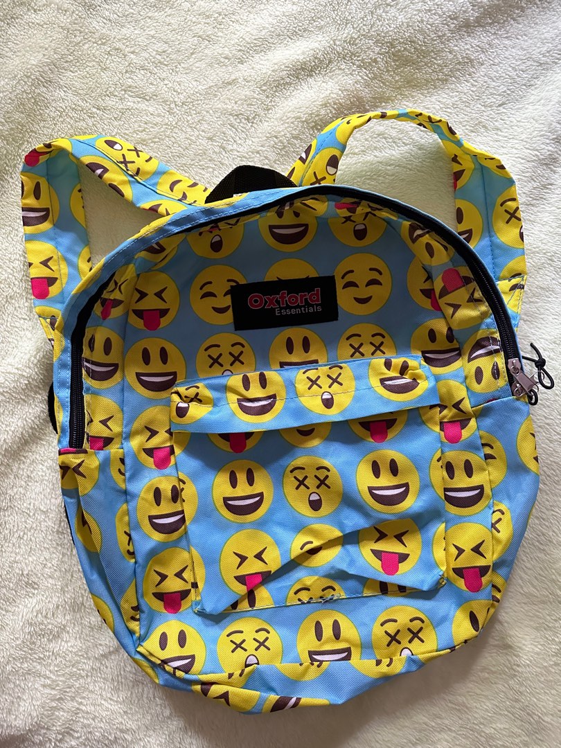 Emoji Backpack, Women's Fashion, Bags & Wallets, Backpacks on Carousell