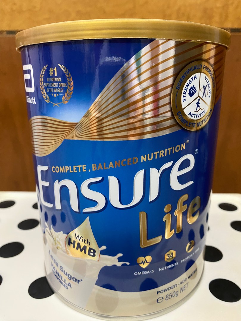 Ensure Life Milk for Adults, Health & Nutrition, Health Supplements ...