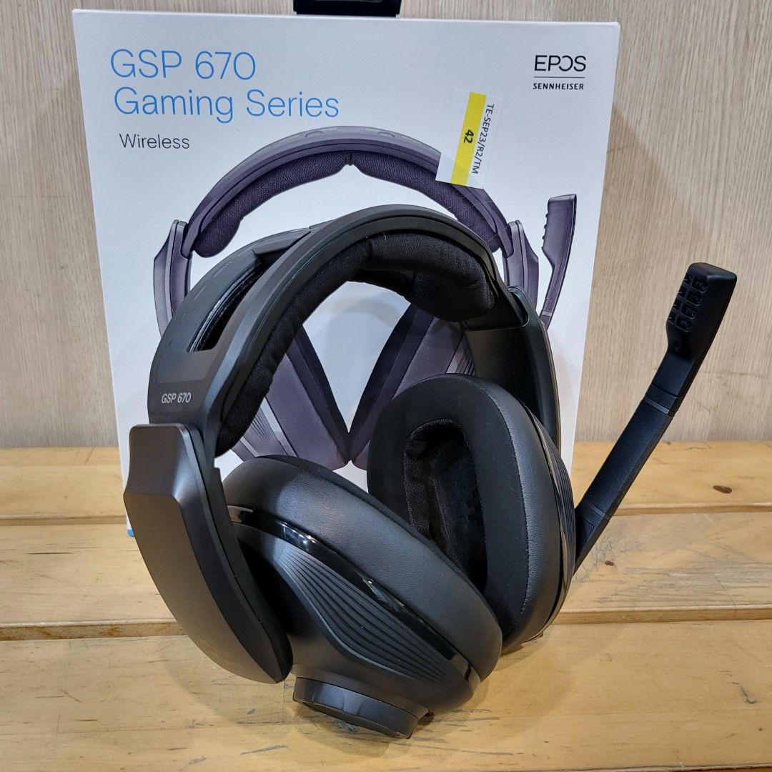 EPOS Sennheiser GSP 670 Wireless Gaming Headphones, Audio, Headphones ...
