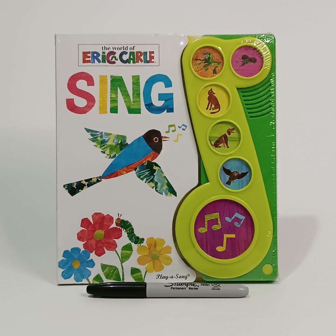Eric Carle SING (Sound Book), Hobbies & Toys, Books & Magazines ...