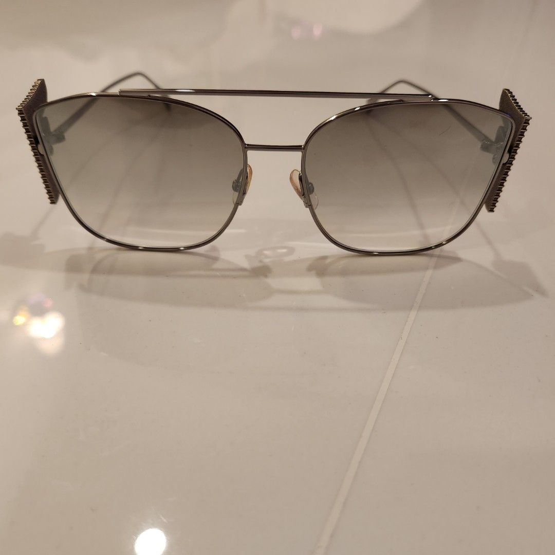 FENDI Prints On Nicki Minaj Collab Crystal Sunglasses, Women's Fashion ...