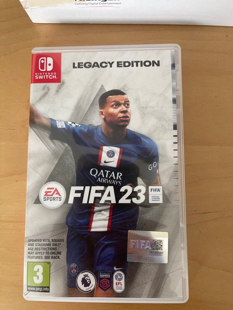 FIFA 23 legacy edition Nintendo switch, Video Gaming, Video Games ...