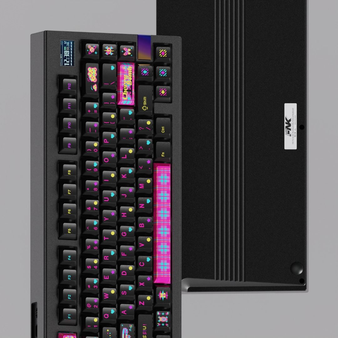 Finalkey V81 Plus VIA Aluminium Gasket Wireless Keyboard Kit, Computers ...