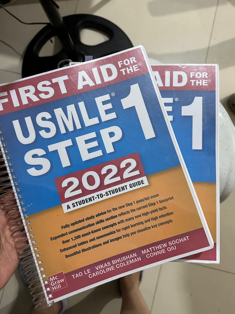 First Aid USMLE Step 1 2022 reprint for PLE, Hobbies & Toys, Books & Magazines, Textbooks on ...