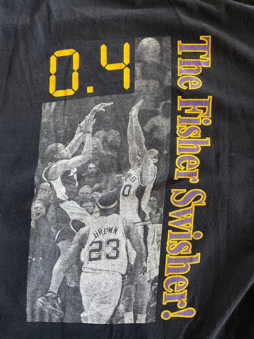 "Fish Swish" Lakers Nba Western Finals 2009, Men's Fashion, Tops & Sets ...