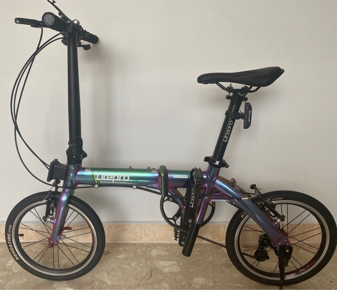 Foldable Bicycle, Sports Equipment, Bicycles & Parts, Bicycles on Carousell