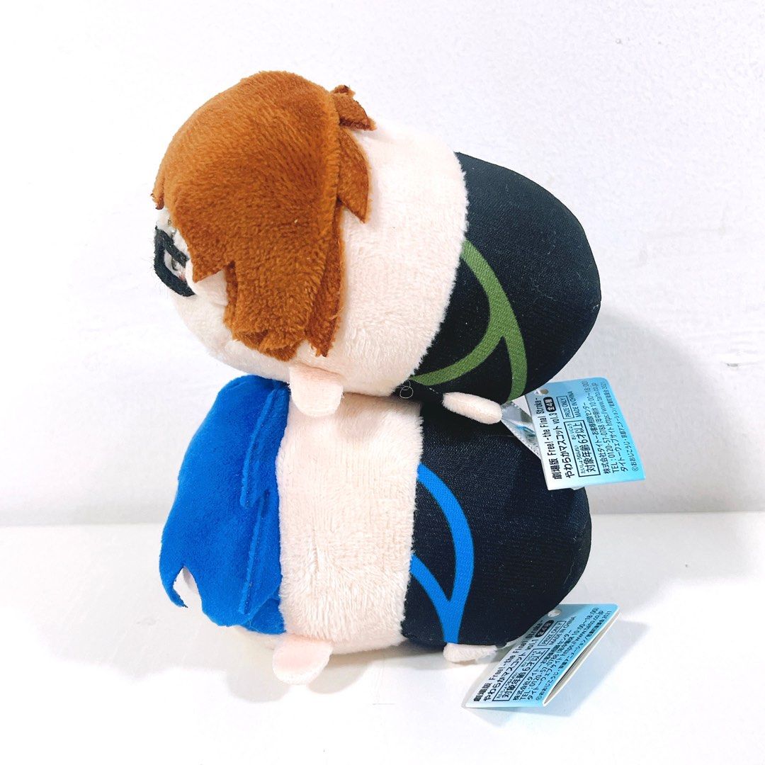 Free! Anime Mini Soft Toy Keychain - Rei Ryugazaki and Hiyori Tono The ...