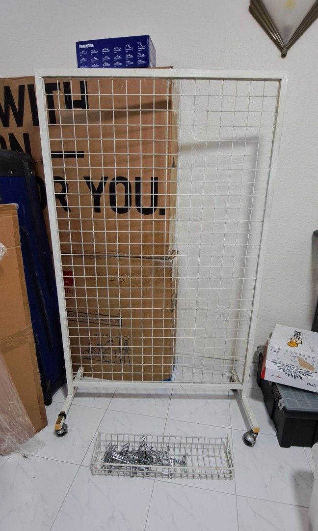 Free standing wire rack, Furniture & Home Living, Furniture, Shelves ...