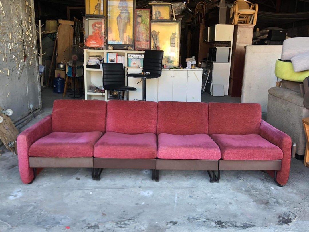 FUJI Furniture modular sofa 94L x 29 1/2W x 15H inches 25 inches ...